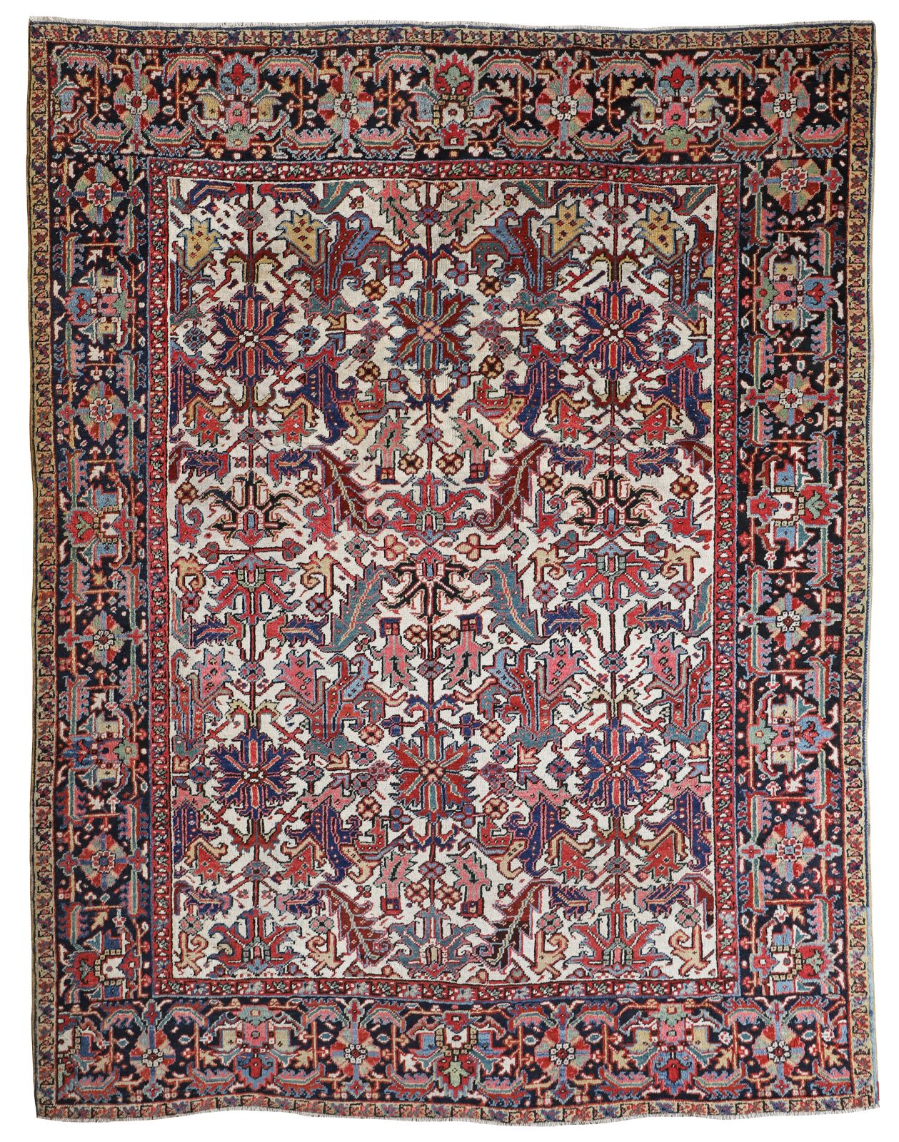 Antique Heriz carpet - Farnham Antique Carpets